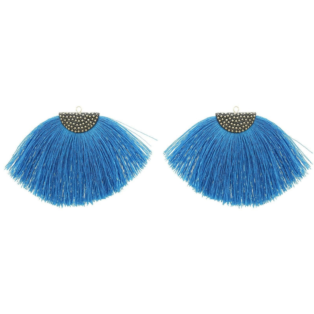 Drop blue fan | Regina Castillo Drops Jewelry